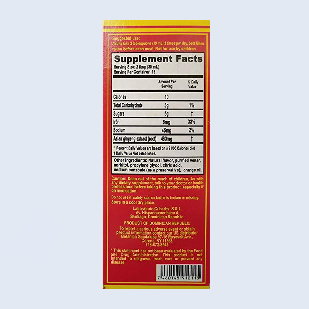 Ginseng Syrup Re-4 – Barb’s Company